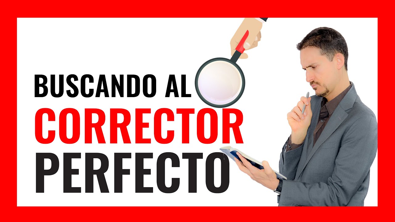 CORRECTOR profesional de textos - YouTube
