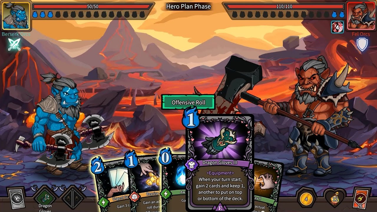 Dragon Altar! Berserk Orcs VS Fel Orcs!#strategygames #battle #rouge # ...
