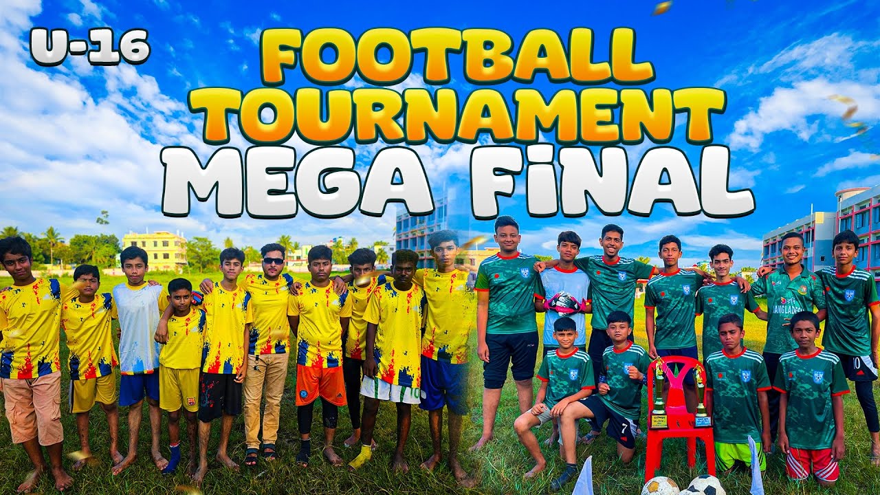 অনূর্ধ্ব-১৬ এর পিচ্চিগুলো এই বয়সেই আগুন🔥| MEGA FOOTBALL FINAL ...