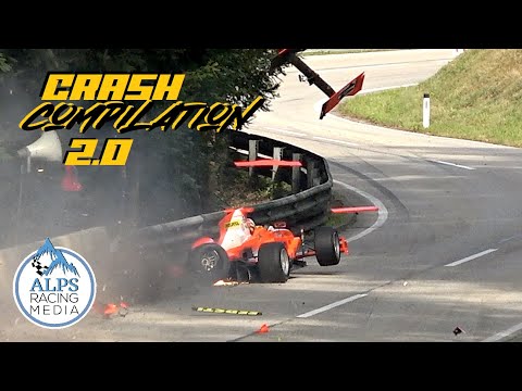 Fails & Crash Compilation | Hillclimb & Rally crash - cronoscalate Bergrennen course de côte