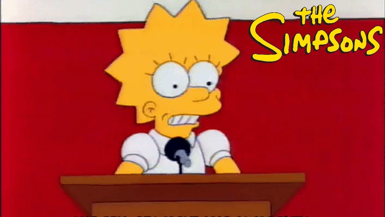 The Simpsons S03E02 Mr Lisa Goes to Washington | Season 3 | TV Series ...