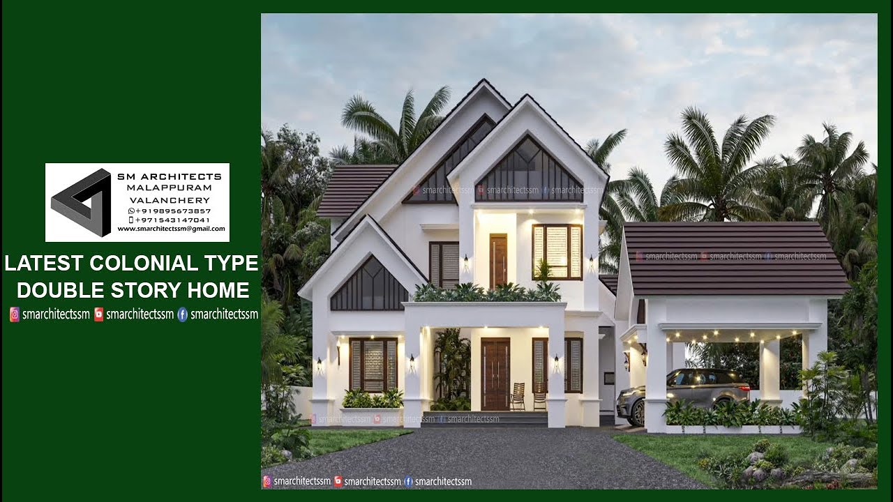 Modern Beautiful colonial house 2023 | budget house in Kerala | home ...