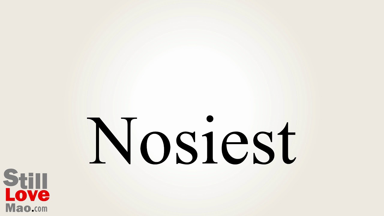 How to Say Nosiest in Chinese - YouTube