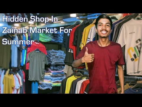 Shopping 🛍️ In Zainab Market Saddar | Affordable 😍 T-shirt In Karachi ...
