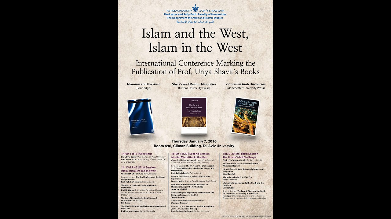 Dr. Ofir Winter - The West in the East? Zionism in Islamic Discourses ...