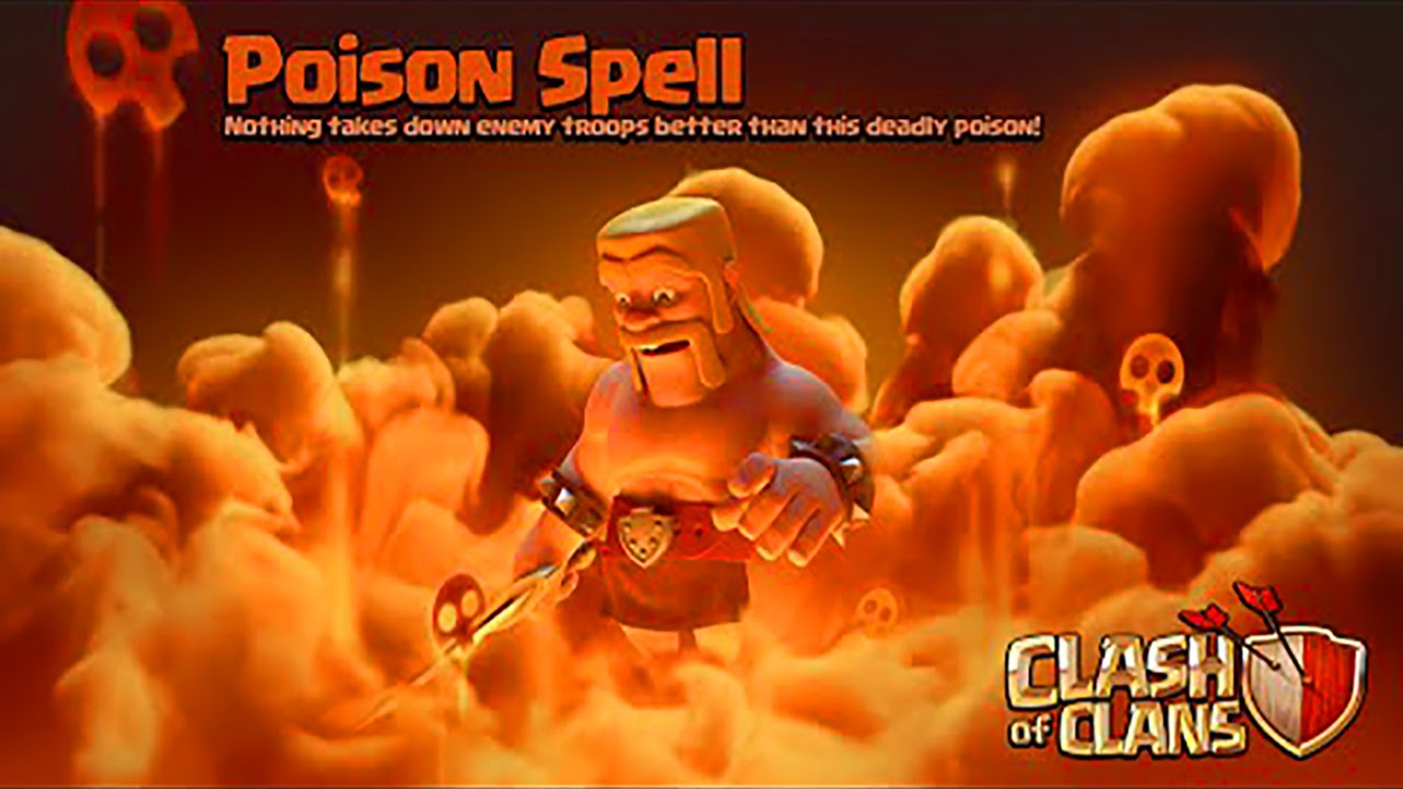 Clash of Clans - NEW UPDATE | Dark Spell Factory & Poison Spell ...