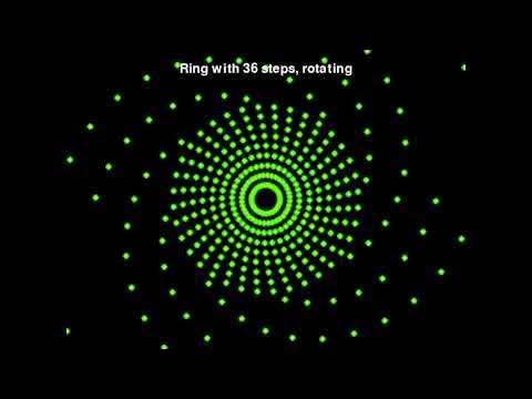 Python Bullet hell pattern engine demo - YouTube