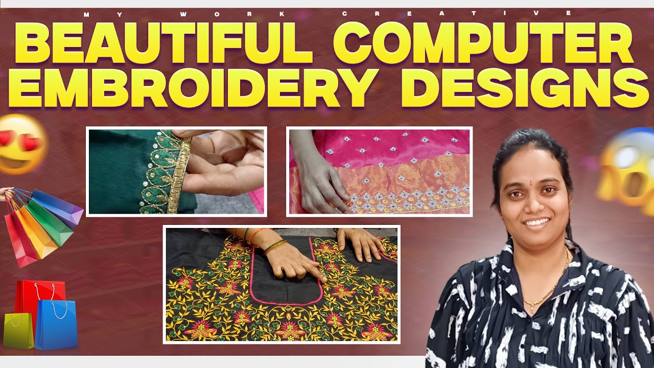 beautiful computer embroidery designs #embroidery #embroiderydesign ...