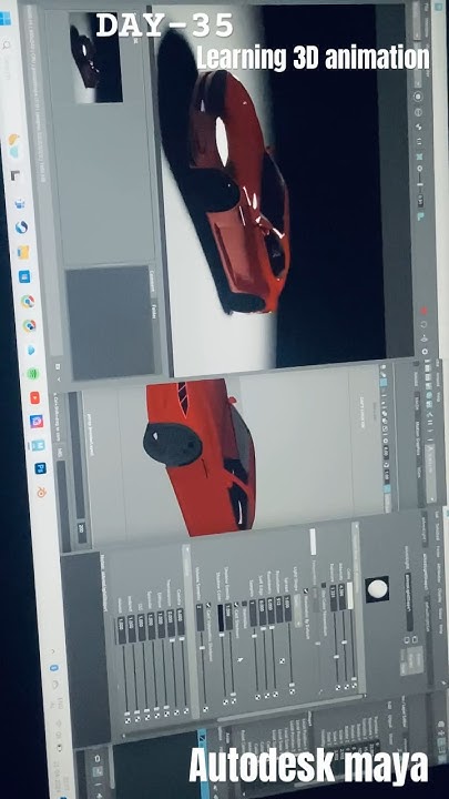 DAY-35 || Learning 3d animation in Autodesk maya || @TooWheelss ...