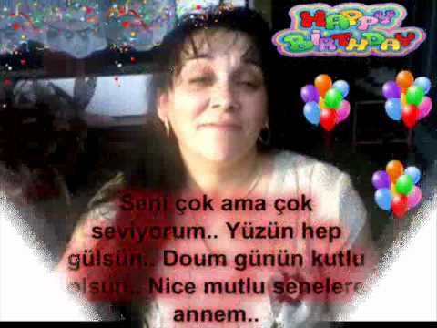 ♥♥♥♥♥DOGUM GUNUN KUTLU OLSUN CANIM ANNEM ♥♥♥♥♥