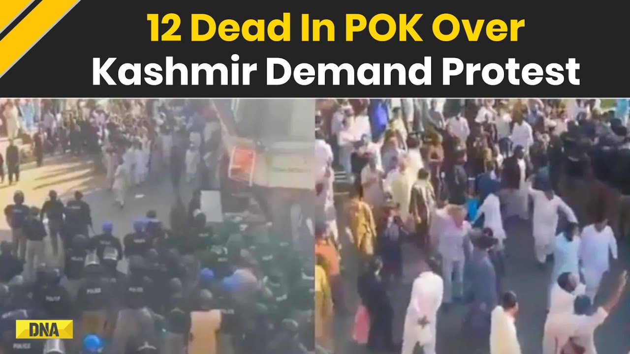 PoK Protest: Pakistan Occupied Kashmir (PoK) Protest Turns Deadly, 12 ...
