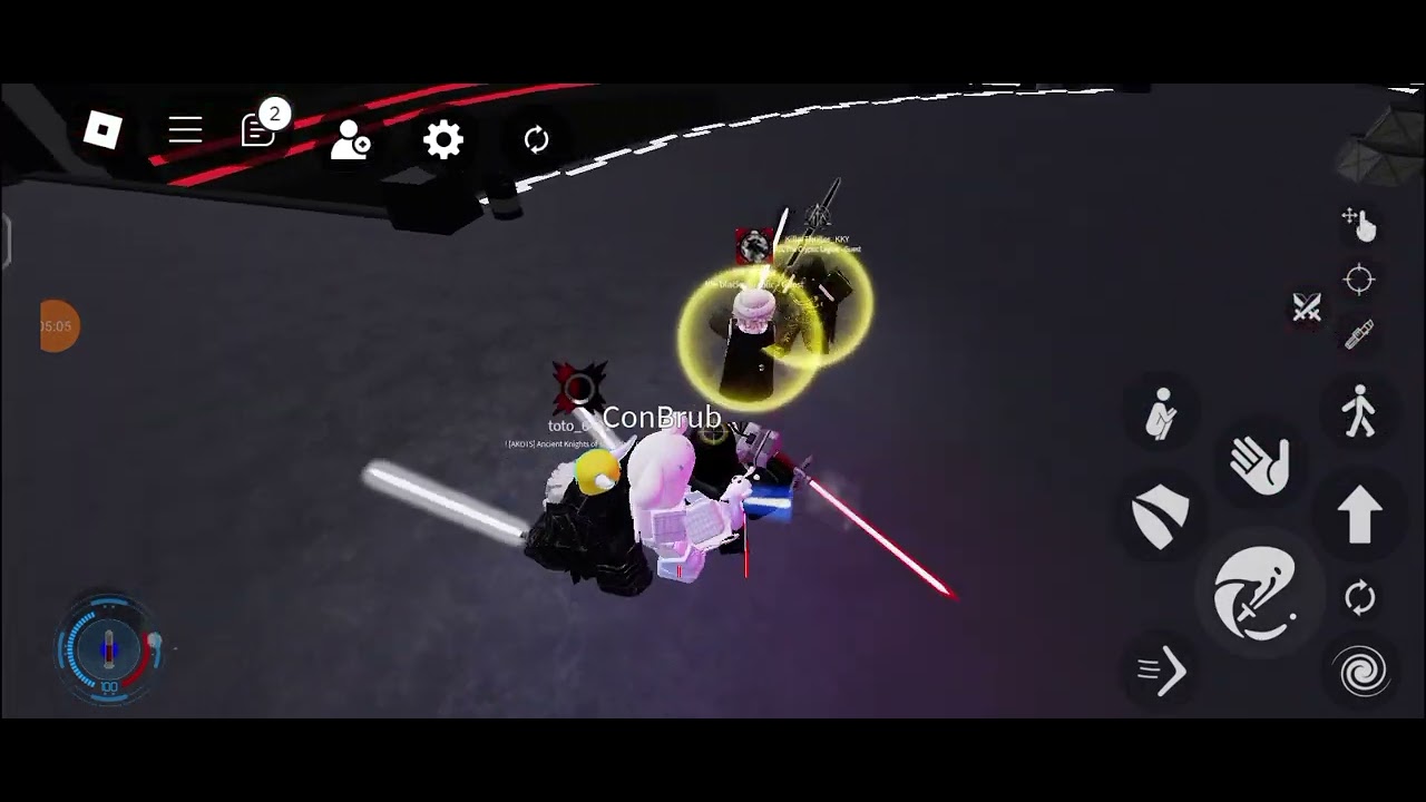 playing saber showdown part2 - YouTube