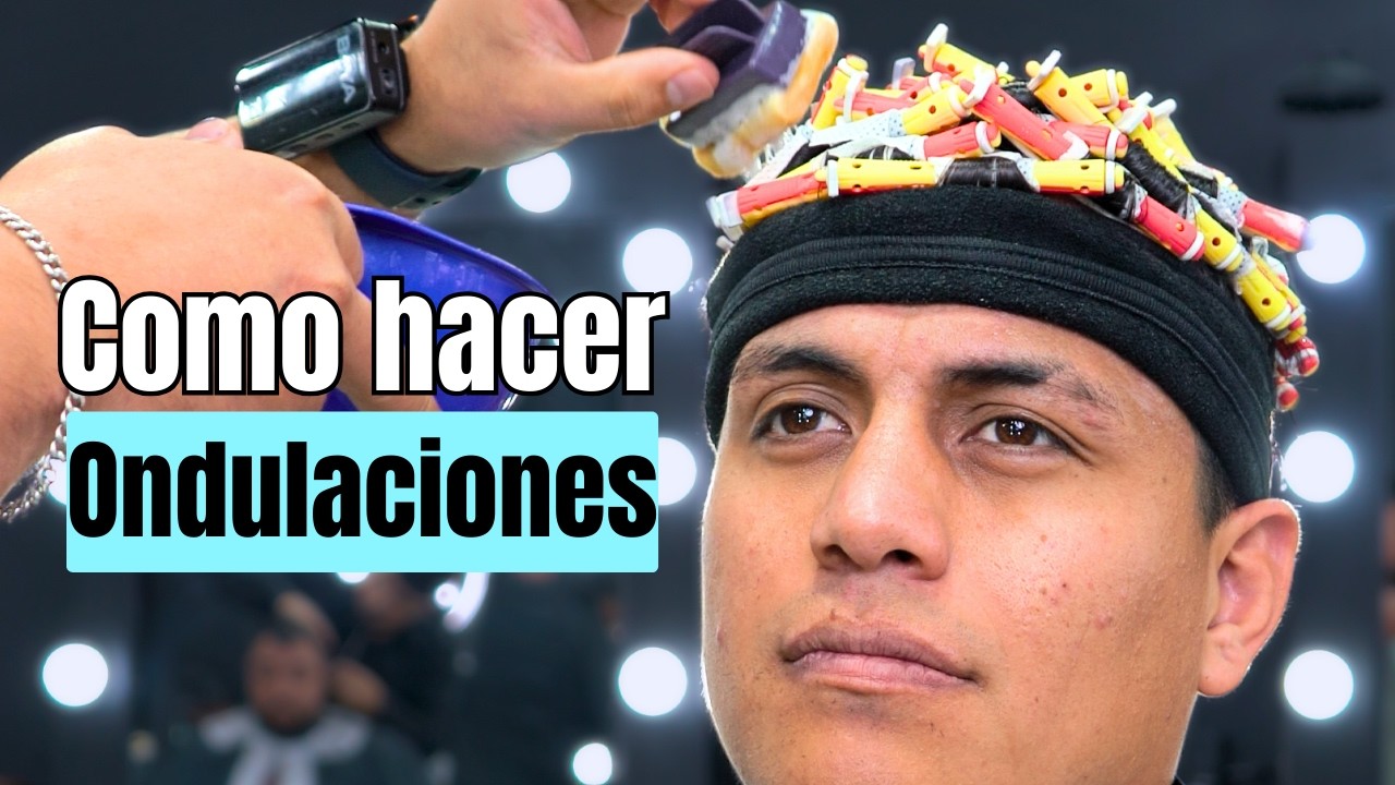hago unos rizos de cero #asmr #haircut #barber #tutorial - YouTube