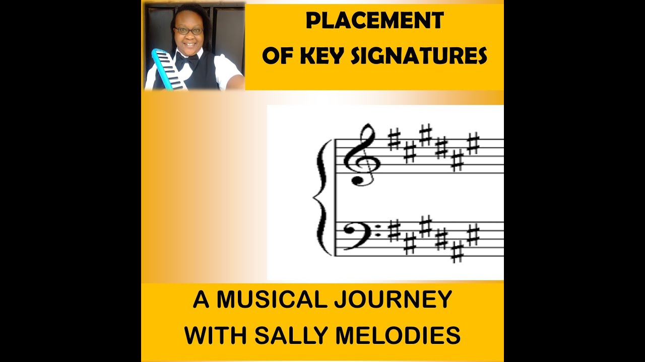PLACEMENT OF KEY SIGNATURES LESSON 2 - YouTube