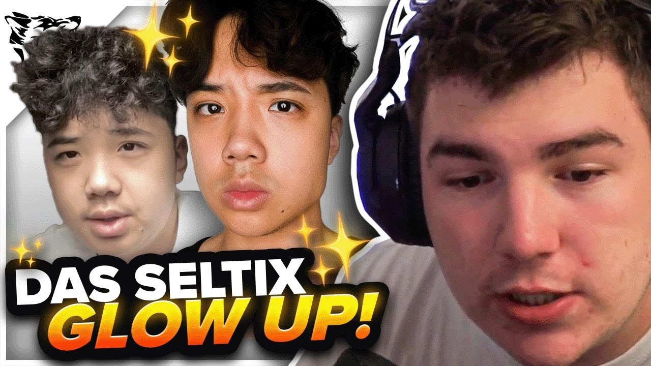 Das Glow Up von Seltix | Reaktion | Cyb3rLive - YouTube