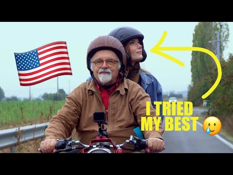 American girl goes on Italian TV show