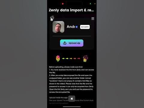 How to import Zenly data to Jagat app? - YouTube
