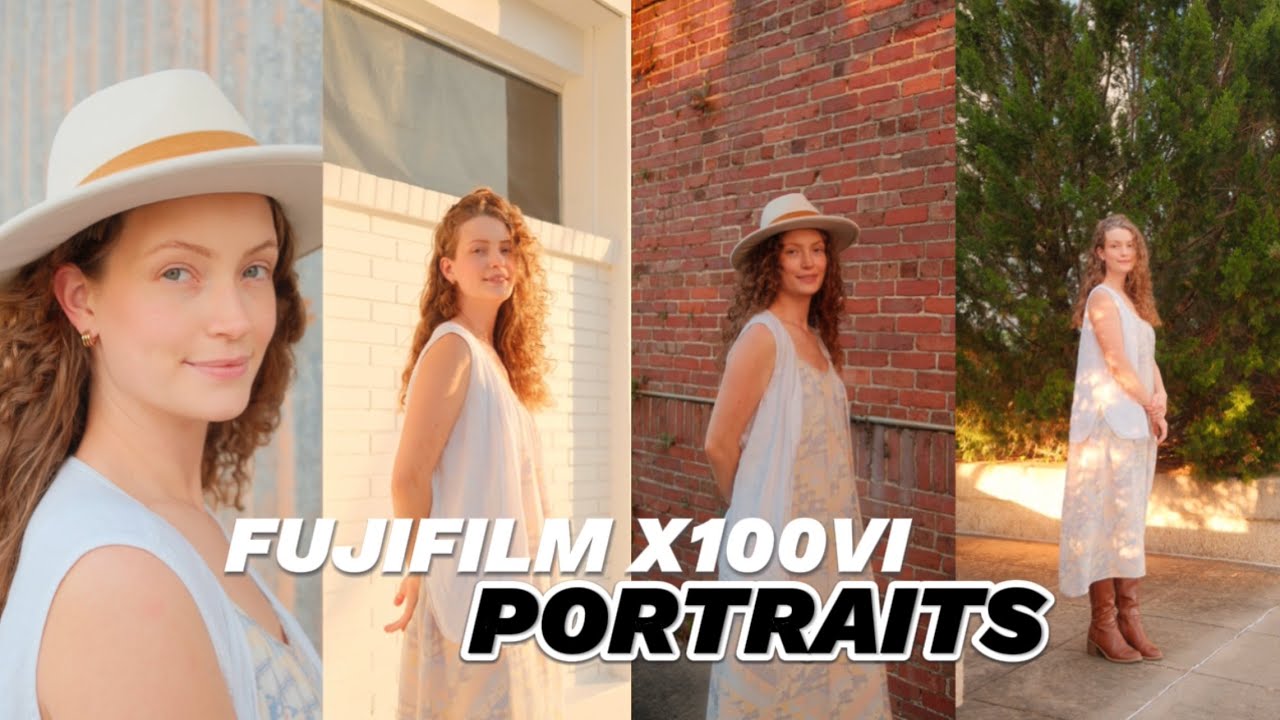 Fujifilm X100VI Portraits on Summer Chrome Recipe - YouTube