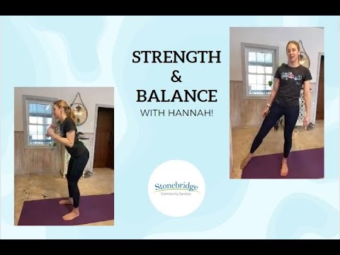 Strength & Balance with Hannah! - YouTube