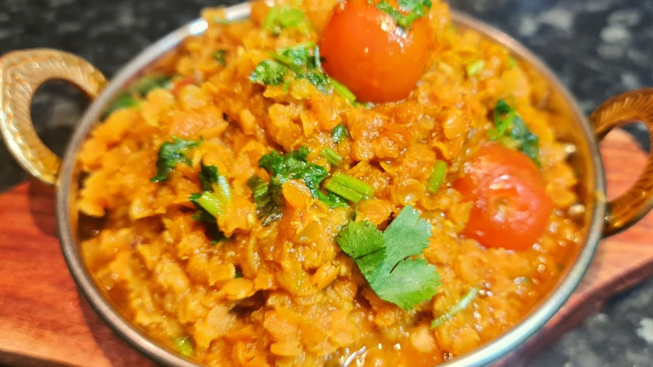 Only 5 ingredients Moshur Dal Vuna Recipe - YouTube