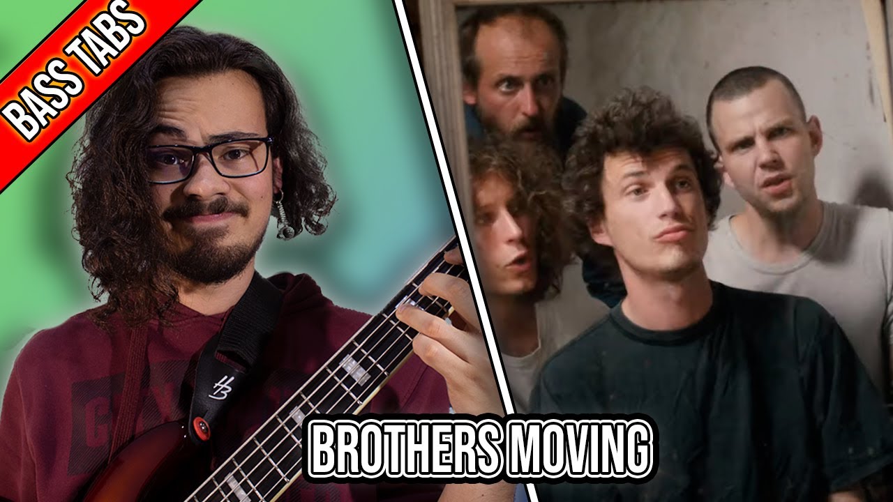 BROTHERS MOVING - Keep On Talking To Yourself - Bass Cover (With TABS ...