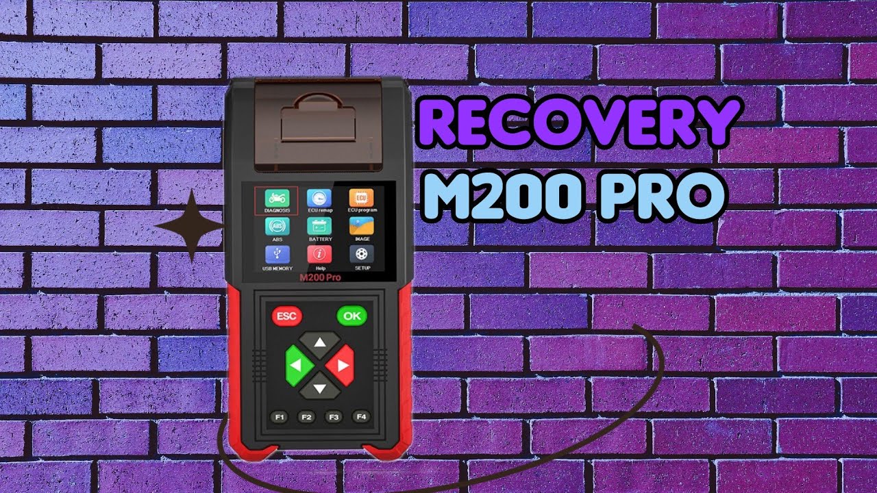 RECOVERY ECU GAGAL REMAP DENGAN M200 PRO - YouTube