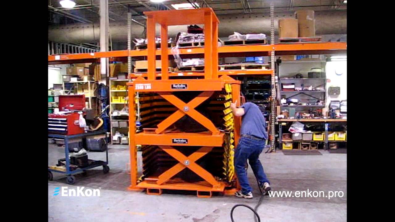 Enkon Manually Operated Lift Anti Fall Device - YouTube