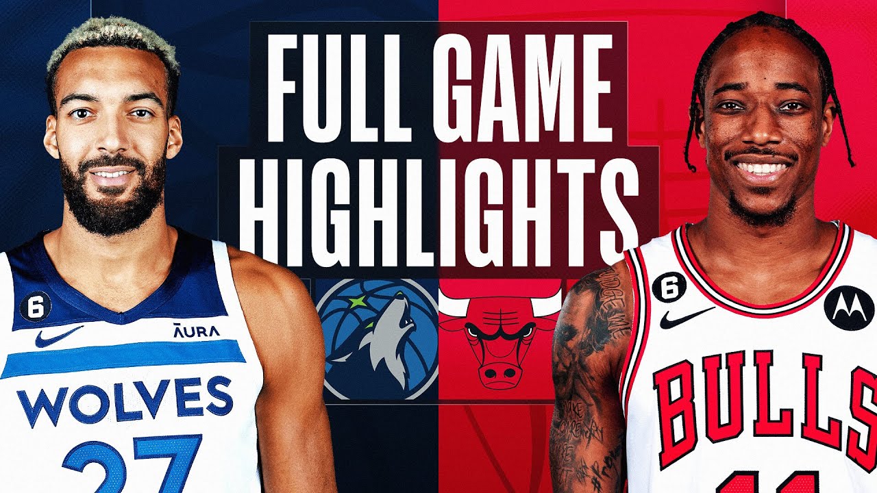 TIMBERWOLVES at BULLS | FULL GAME HIGHLIGHTS | March 17, 2023 - YouTube