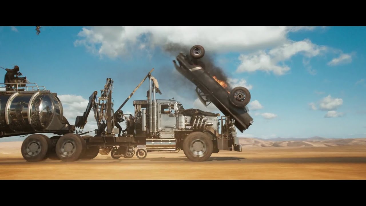 Mortifiers attack War Rig || Furiosa || Epic Scene - YouTube