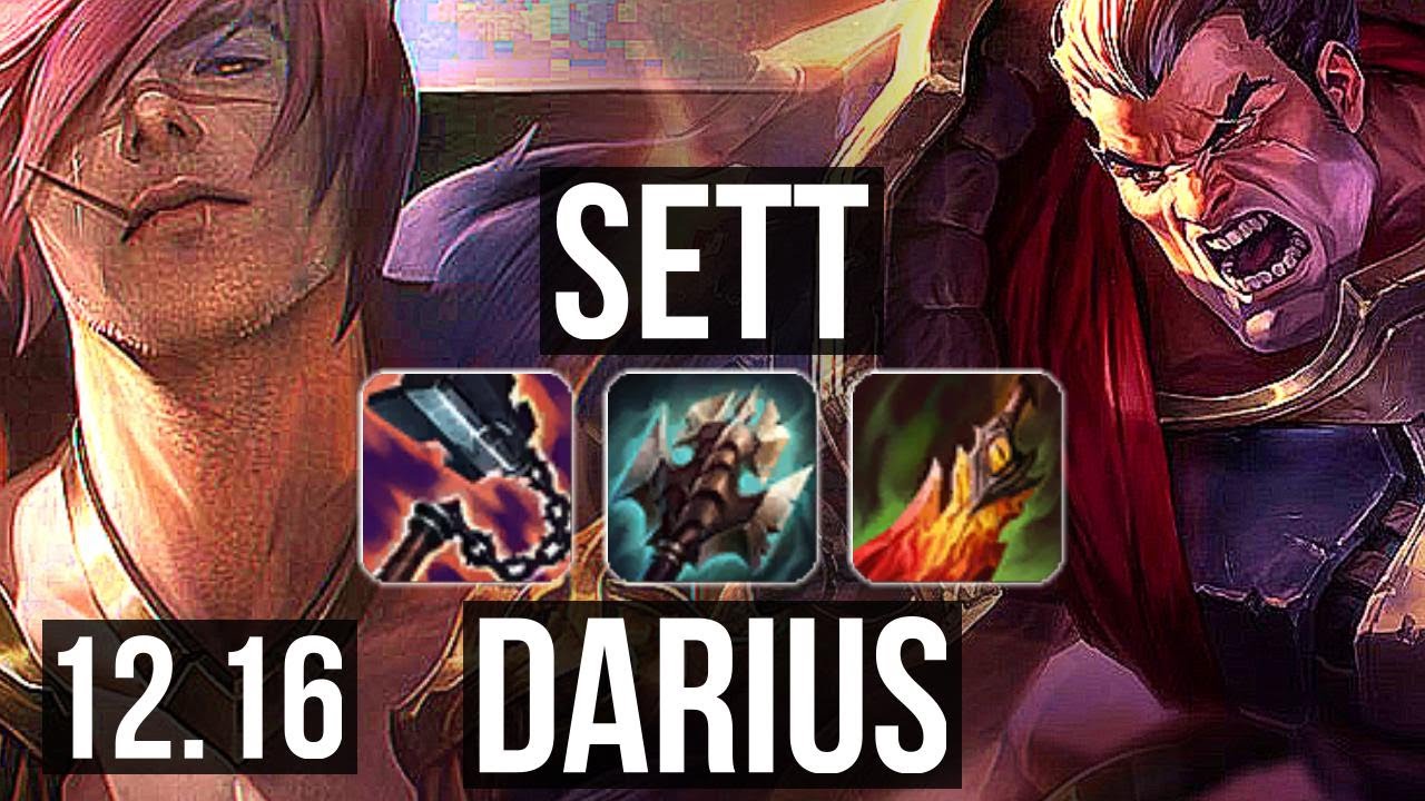Sett Vs Darius Top 9 Solo Kills Legendary 400 Games 18 5 7