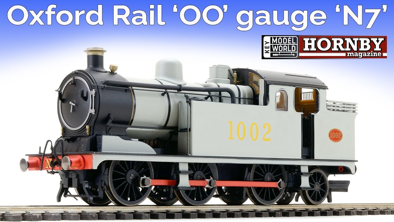 HM141: Oxford Rail 'N7' 0-6-2T for 'OO' gauge - YouTube