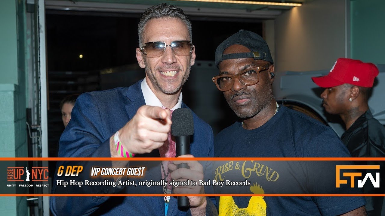 Todd interviews Hip Hop Recording Artist, G Dep at the Rise Up NYC ...