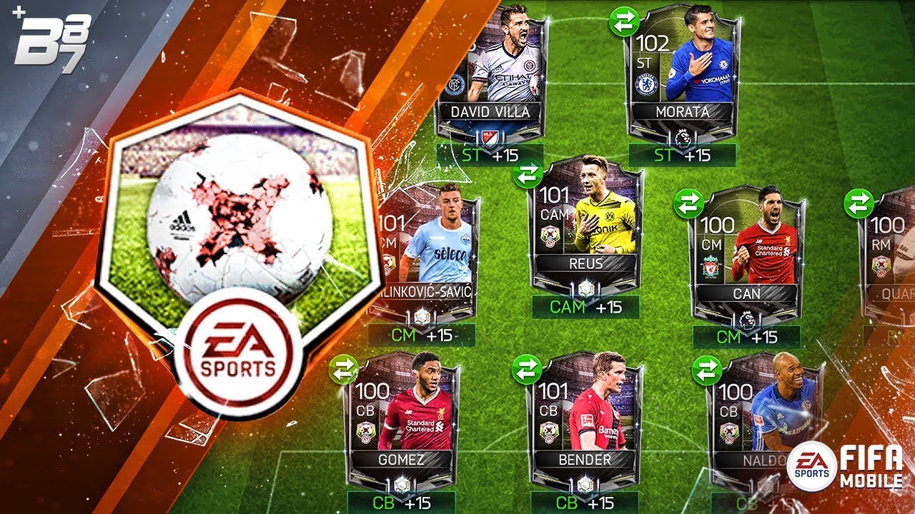 FULL MATCHUPS SQUAD BUILDER! | FIFA MOBILE - YouTube