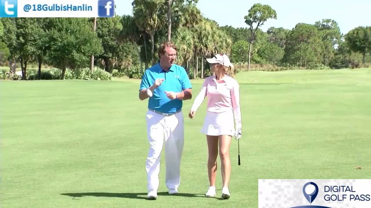 Natalie Gulbis & Jimmy Hanlin at PGA Village - YouTube