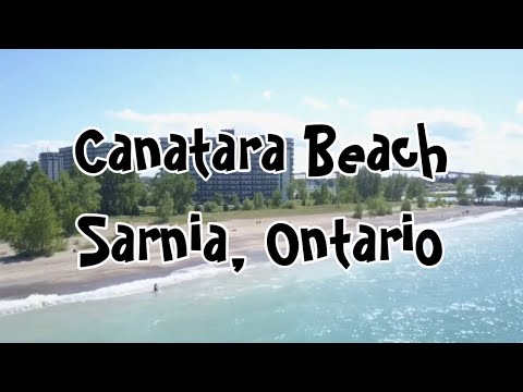 Canatara Beach Sarnia Ontario CANADA - YouTube
