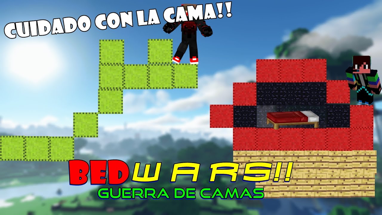 Cuidado Con La Cama Bedwars Guerra De Camas Youtube