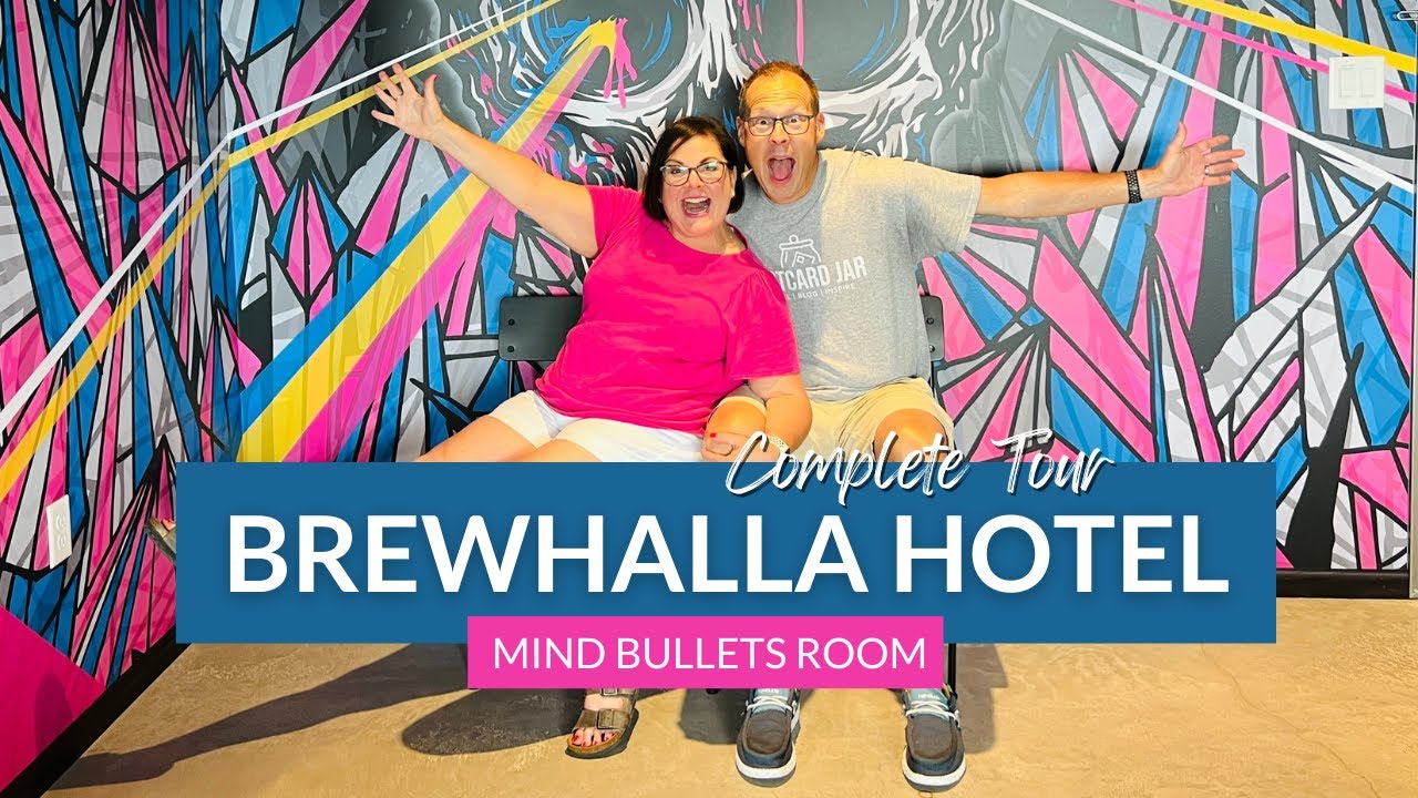 Brewhalla Hotel Mindbullets Room Complete Tour - YouTube