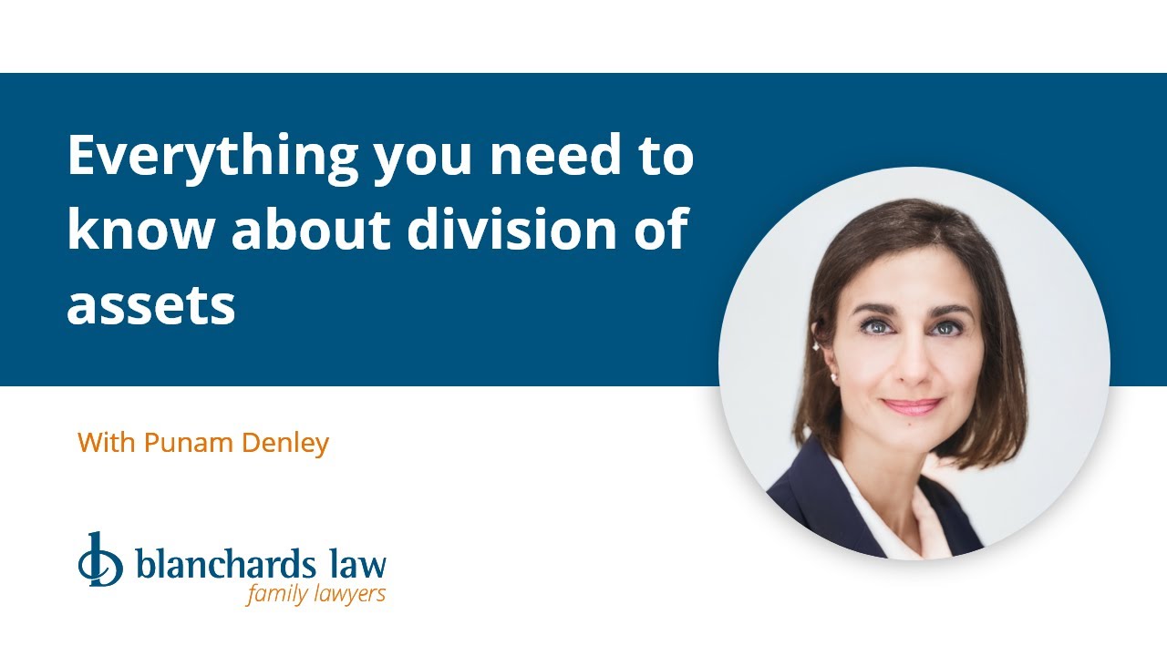 Everything you need to know about division of assets - YouTube