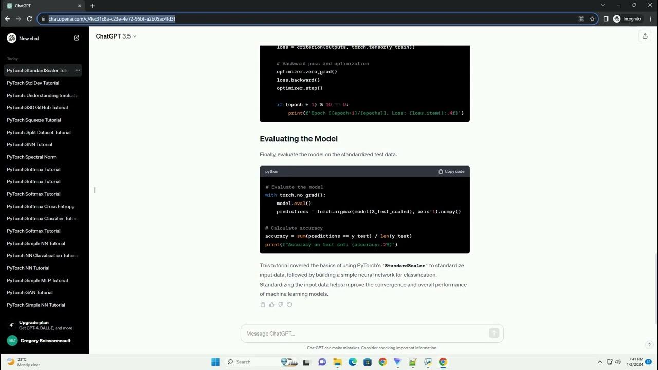 pytorch standardscaler - YouTube