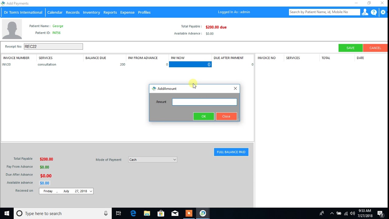 How to Bill using Pappyjoe Offline Software - YouTube