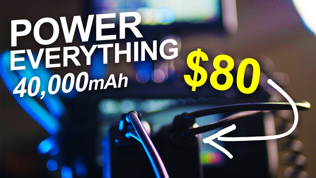 NEVER RUN OUT OF POWER WITH THESE! Power Banks Vs NPF & V-Mount - YouTube