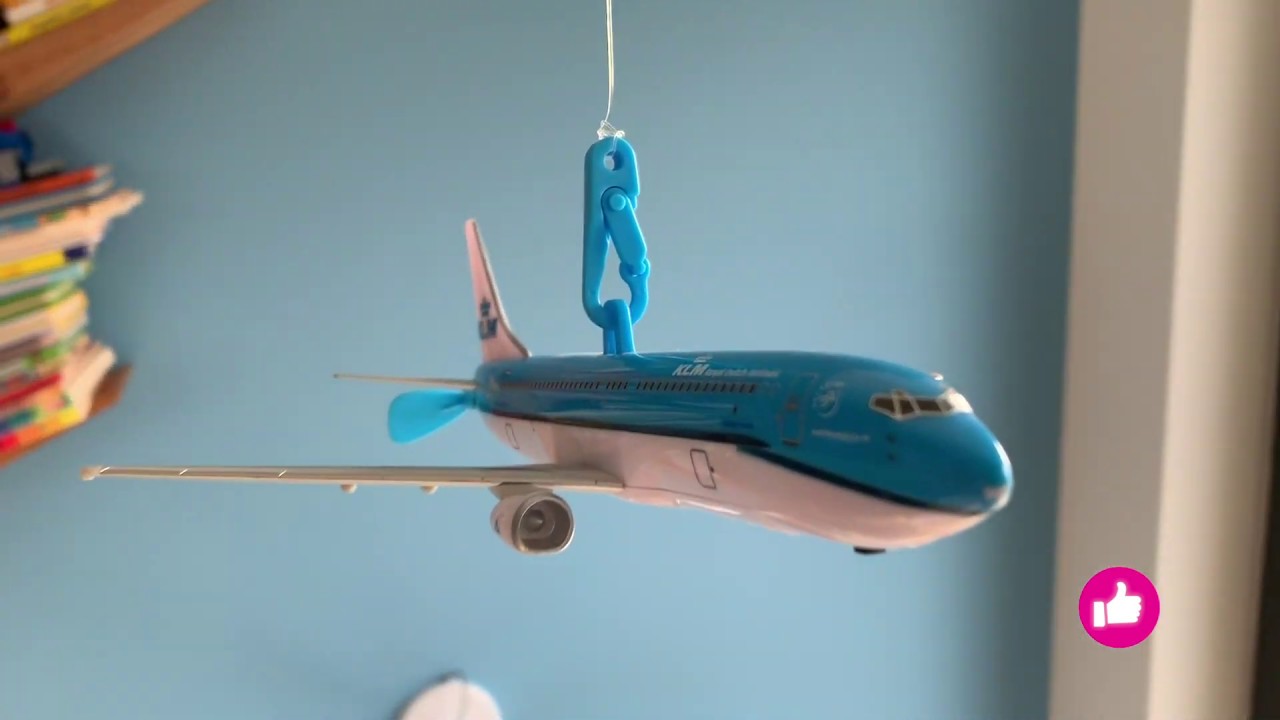 Boeing 737-800 plane model for kids, KLM 737-800 model for children ...