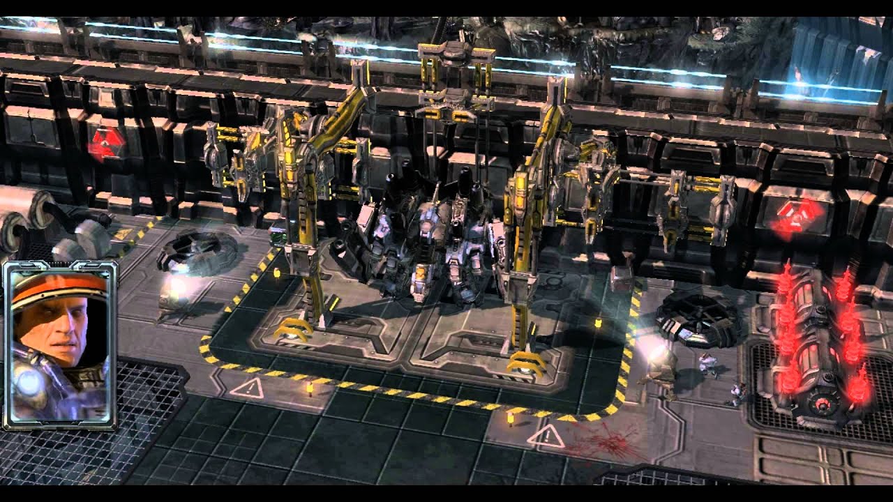 SC2 WOL- PlayThrough Part19- Engine of Destruction - YouTube