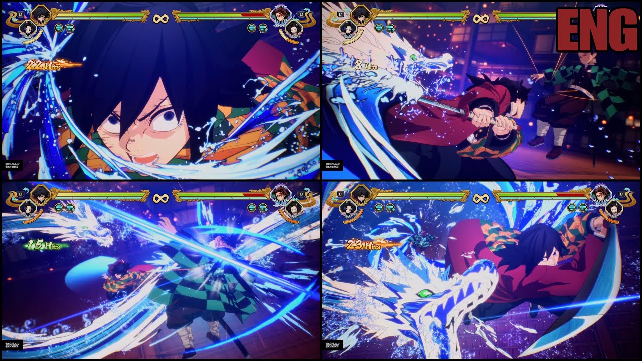 THC2: "Infinity Castle" Giyu's Ultimate Art on All Characters + DLC ...