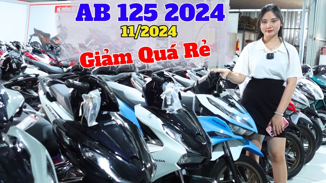 Honda Air Blade 2024 - Giá Xe Honda AB 125 Mới Nhất 11/2024 - YouTube