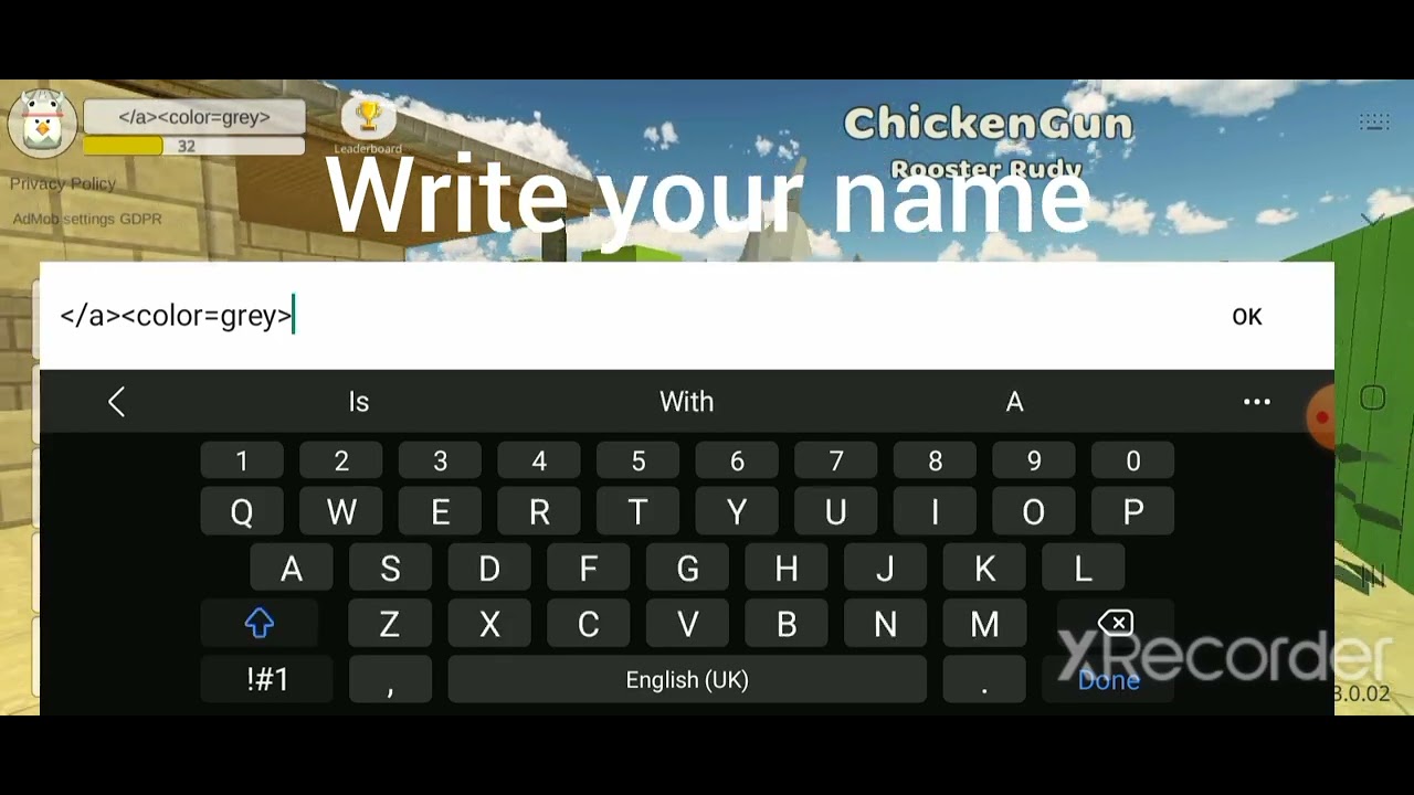 How to get Color name in chicken gun! 🐔 😜😎🎮!! - YouTube