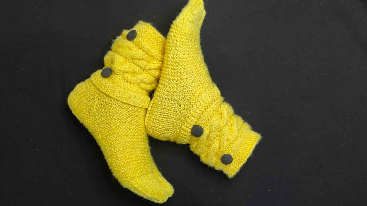 Stylish Girls and Ladies Designer Thumb Socks | Size 6,7 | Part 1 - YouTube