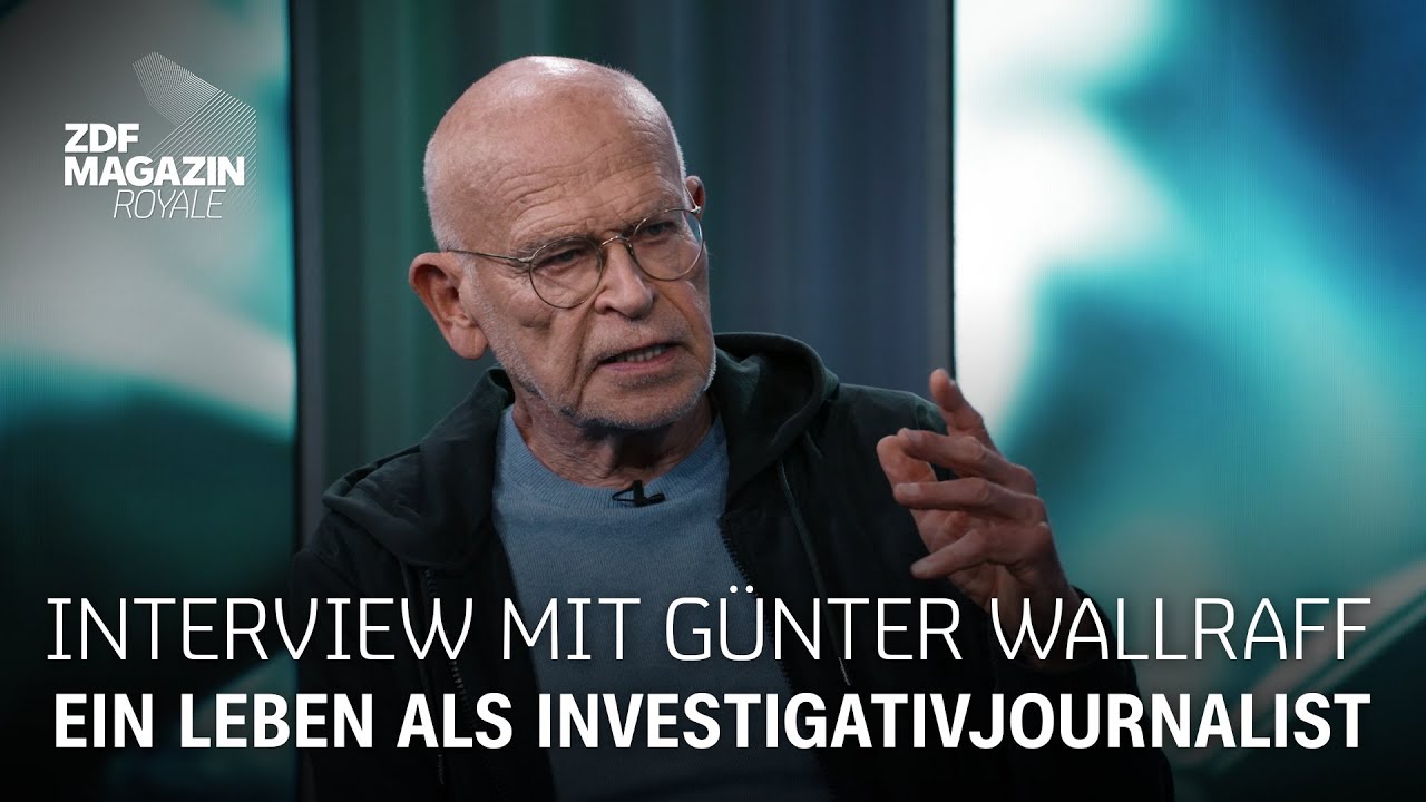 Wie steht’s um die Pressefreiheit? Interview mit Günter Wallraff | ZDF ...