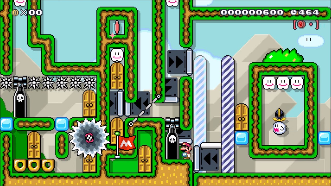 Uploading a semi-impossible level - Super Mario Maker - YouTube