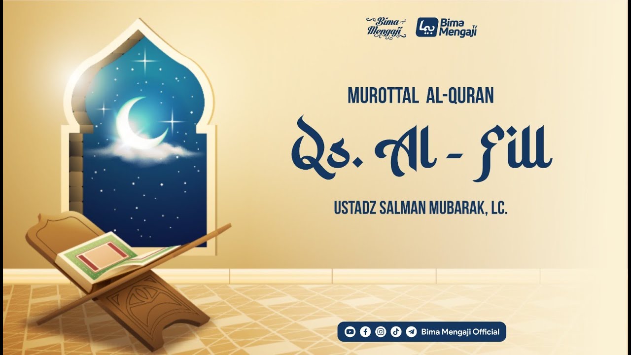 Murottal Al-Quran Surat Al - Fill dan Artinya - Bacaan Al Quran Merdu ...